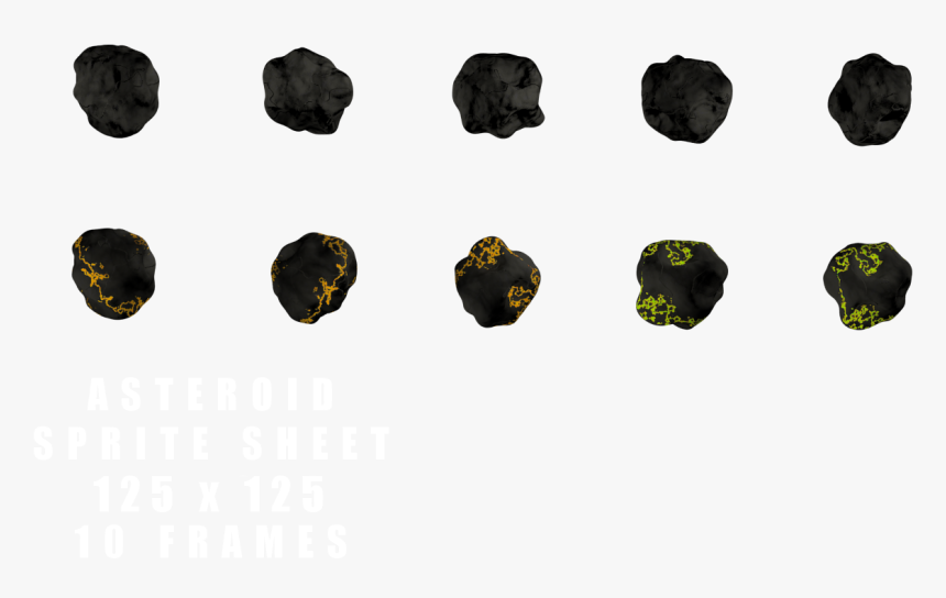 Images Of Asteroid Sprite Png - 2d Asteroid Sprite Png, Transparent Png ...