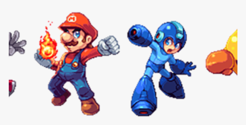 Transparent Smash Bros Png - Super Smash Bros Characters Pixel Art, Png ...