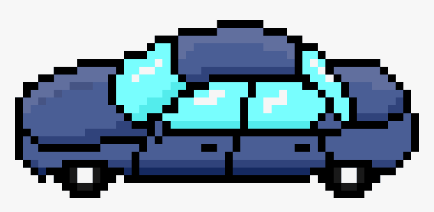 Line,pixel Car Racer,car - 8 Bit Car Png, Transparent Png , Transparent ...