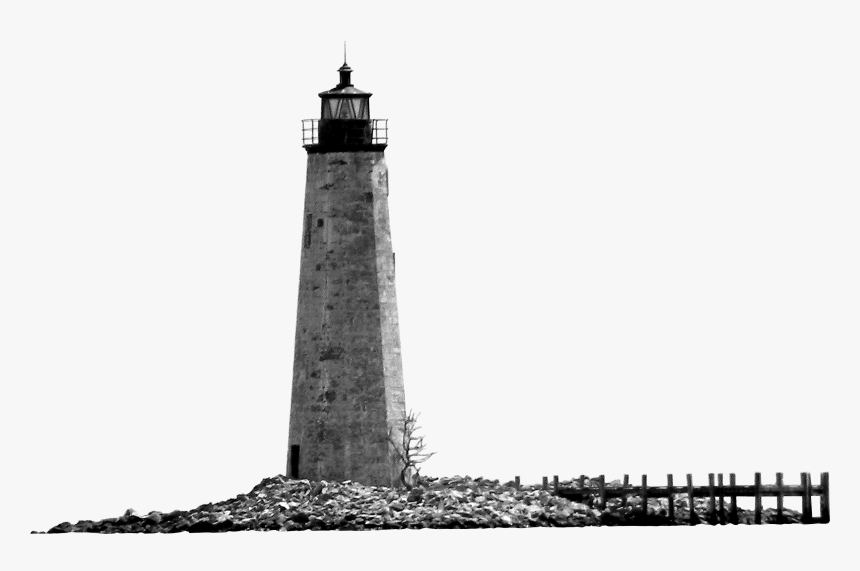 Lighthouse Black And White Monochrome Photography - Lighthouse Png ...
