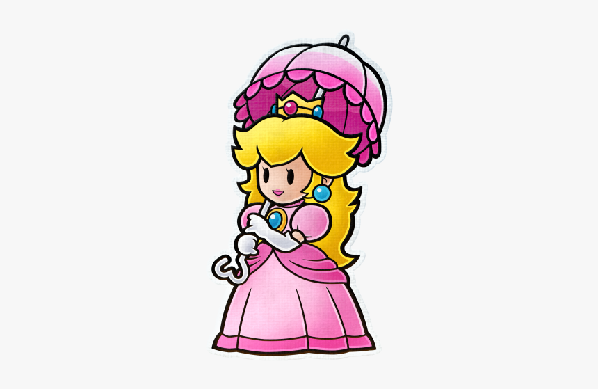 Paper Mario Color Splash Peach, HD Png Download , Transparent Png Image ...
