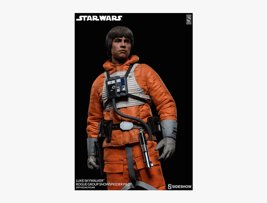 Luke Skywalker Snowspeeder Sideshow, HD Png Download , Transparent Png ...
