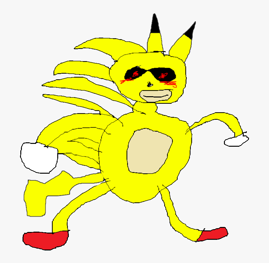 Sonic The Hedgehog 3 Yellow Clip Art Leaf - Yellow Sanic, HD Png ...