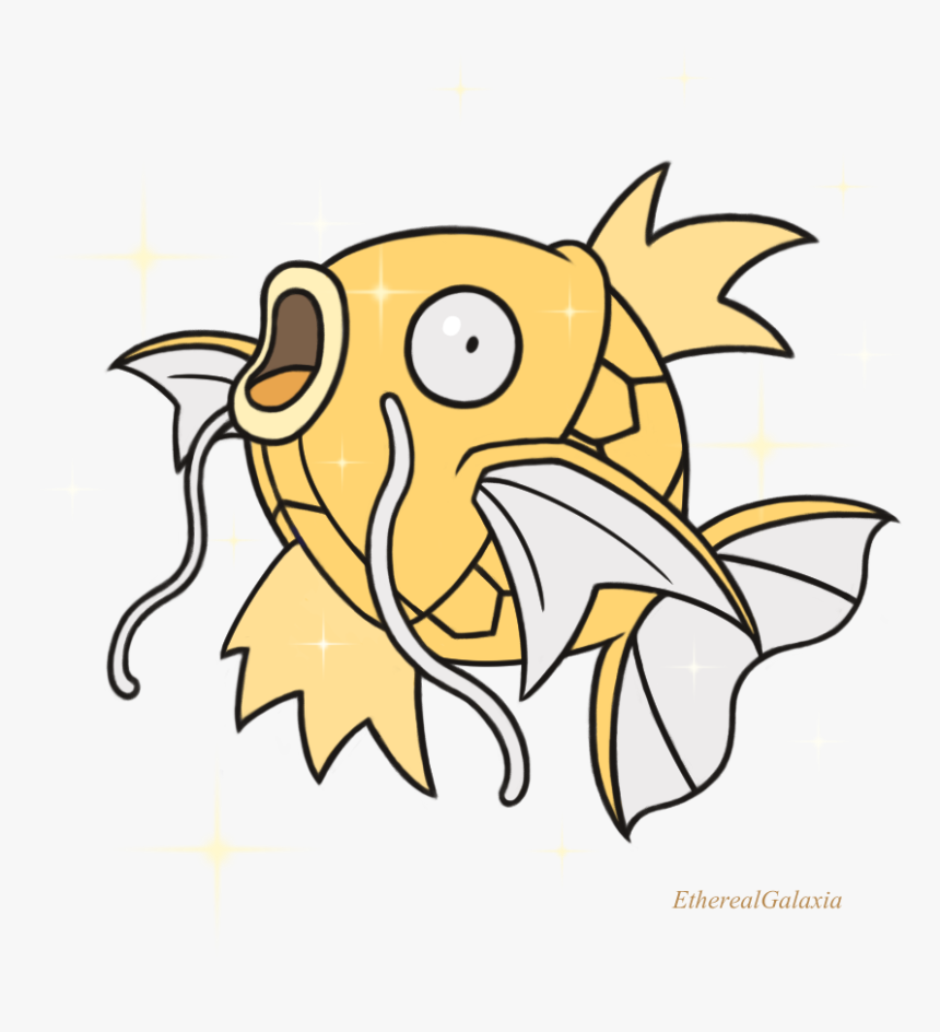 Shiny Magikarp Drawing, HD Png Download , Transparent Png Image - PNGitem