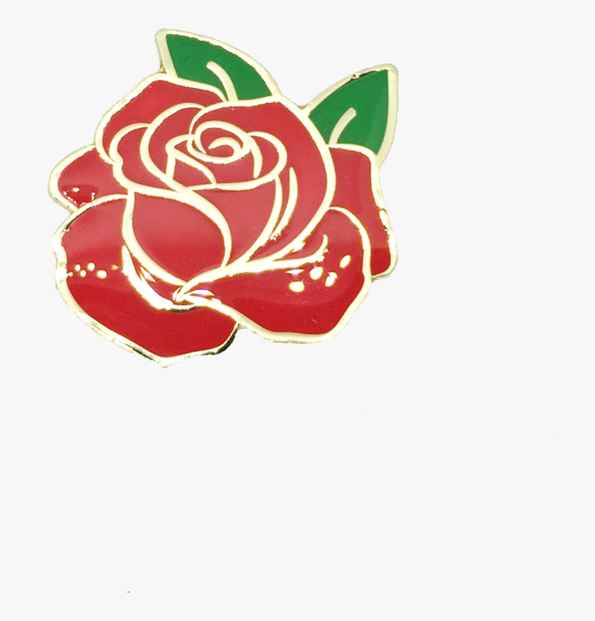 Darling Distraction Enamel Pins - Black Rose Simple Drawing, HD Png ...