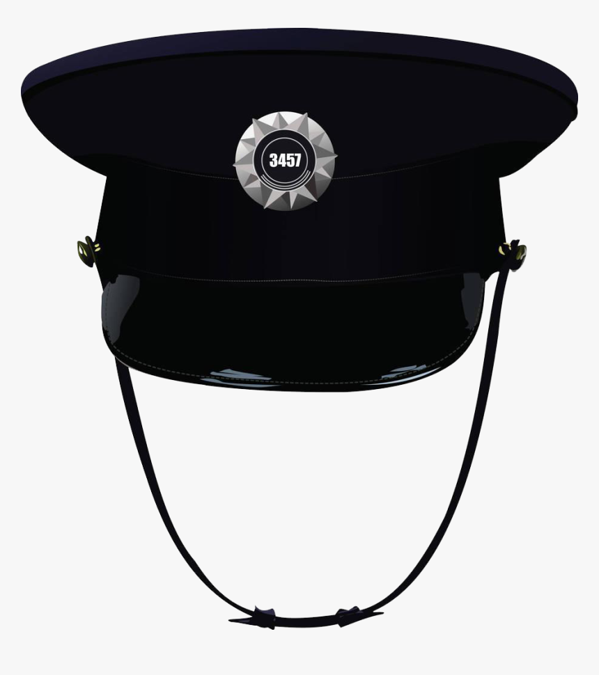 Police Cap Icon - Transparent Background Png Police Captain Cap ...