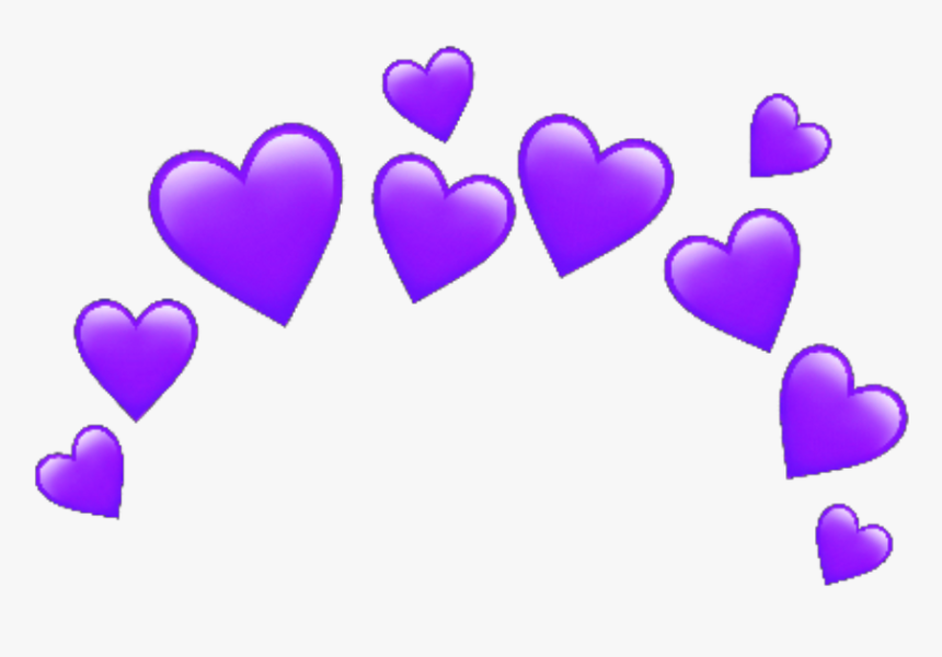 Blue Heart Emoji Crown, HD Png Download , Transparent Png Image - PNGitem