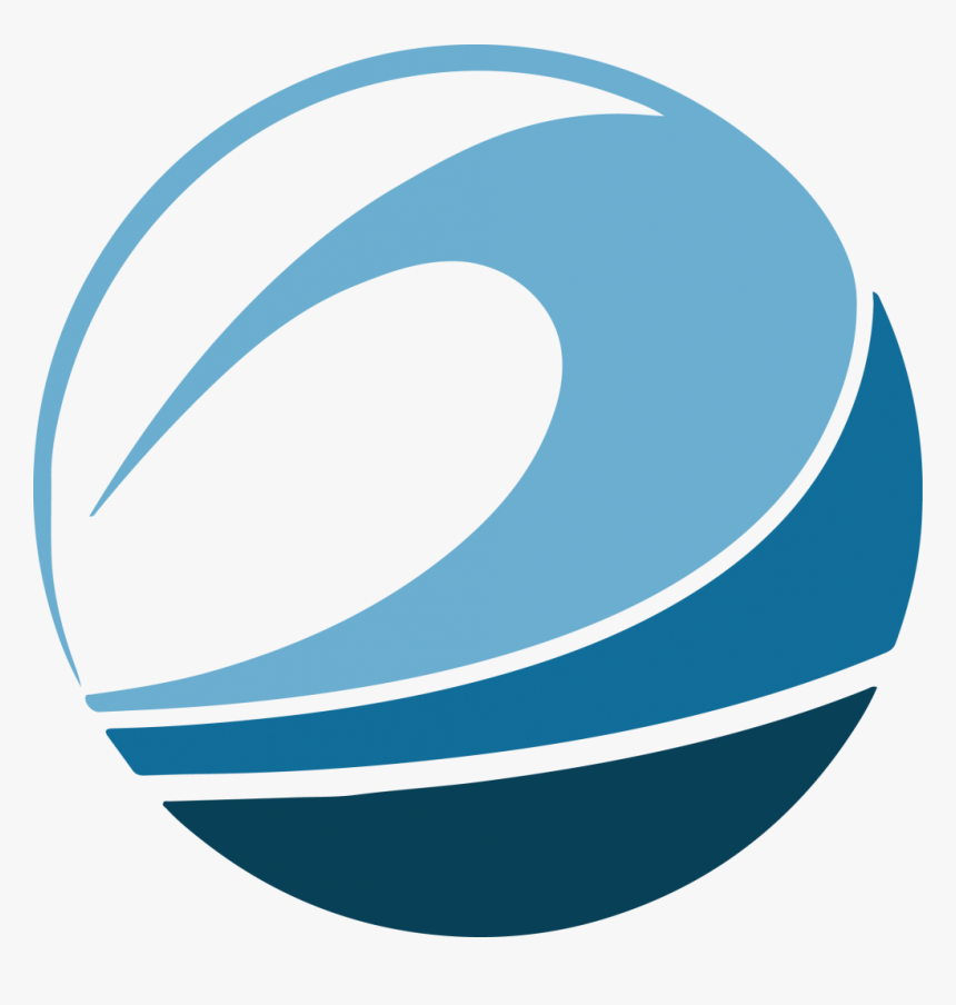 Wave In Circle Clip Art , Png Download - Circle Wave Logo Png ...