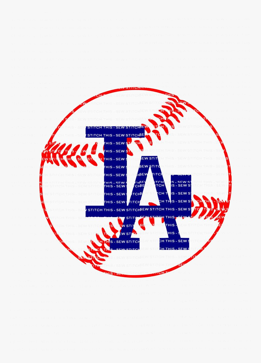 Dodgers Baseball Clipart La Free On Transparent Png, Png Download ...