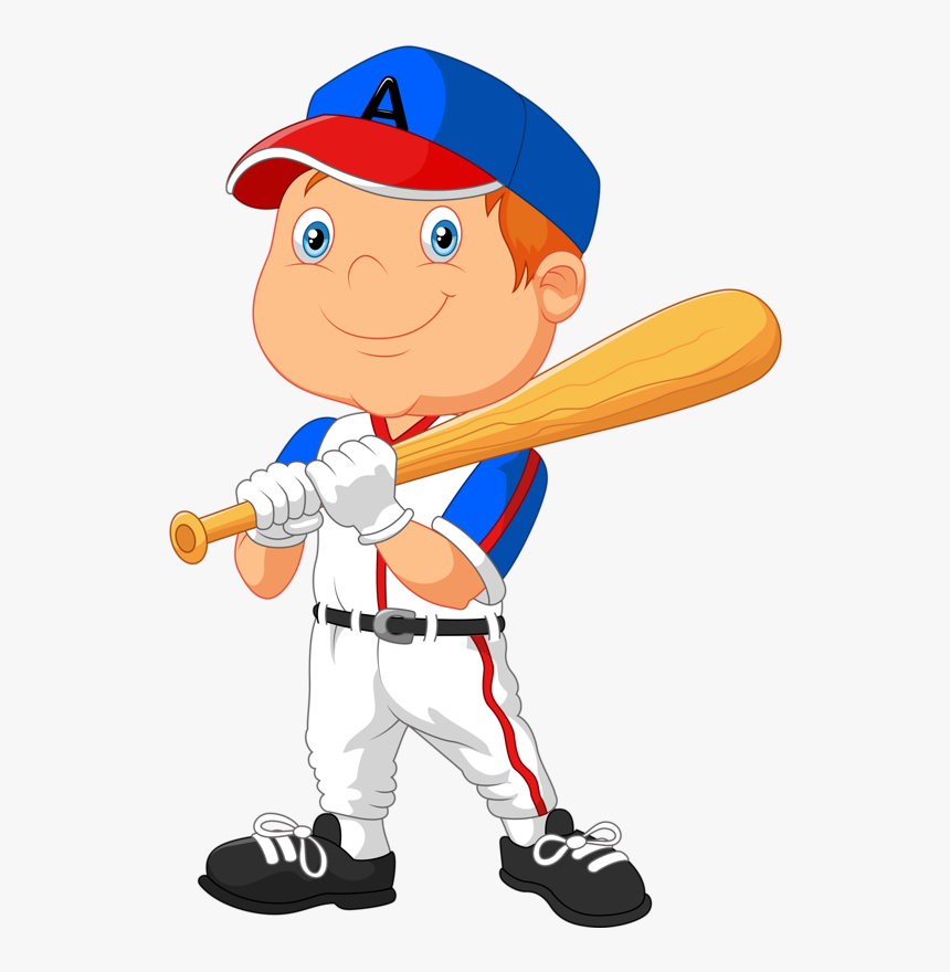 Kids Playing Baseball Clipart Png