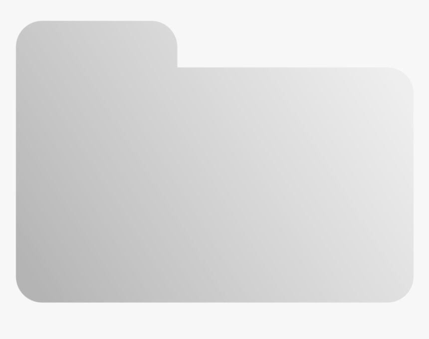 Folder Icon Gray Png, Transparent Png , Transparent Png Image - PNGitem