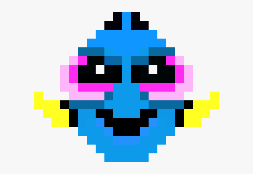 Pixel Art Funny Face, HD Png Download , Transparent Png Image - PNGitem