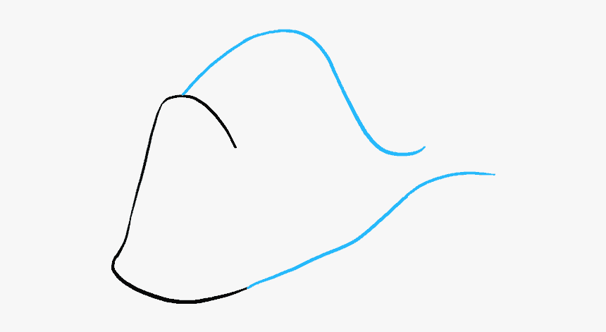 How To Draw Dory - Line Art, HD Png Download , Transparent Png Image ...