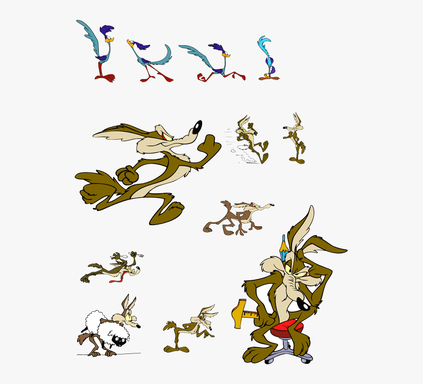 Transparent Runner Vector Png - Road Runner Cartoon, Png Download ...