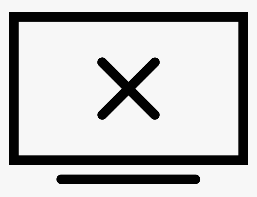 Tv Off Icon , Png Download - Icon Tv On Off, Transparent Png ...