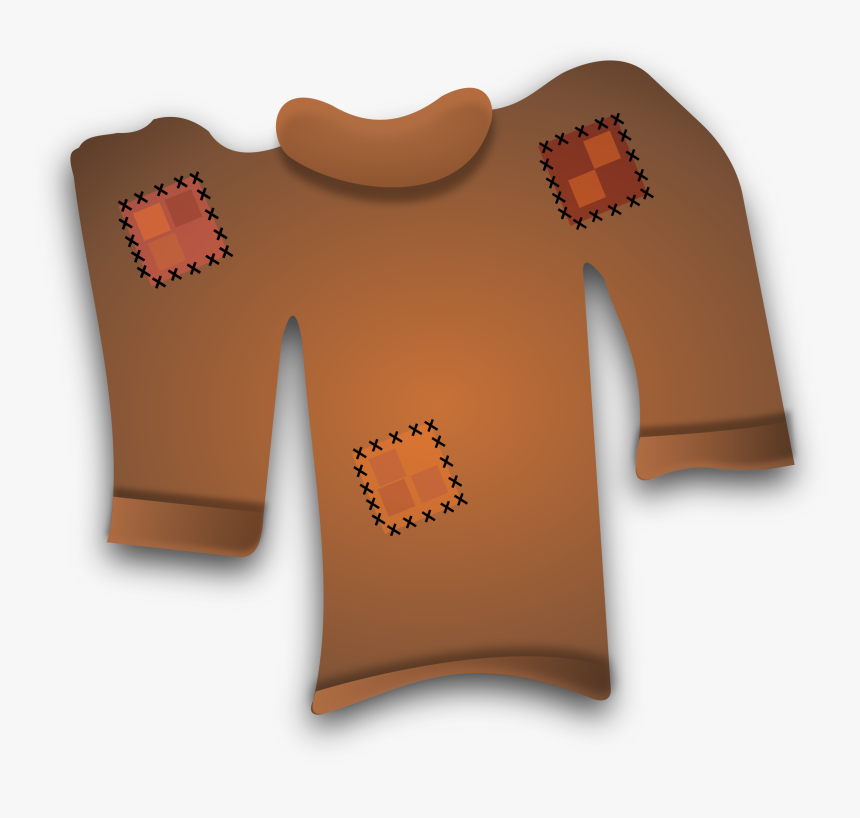 Worn Out Sweater Clip Arts - Ragged Clothes Clipart, HD Png Download ...