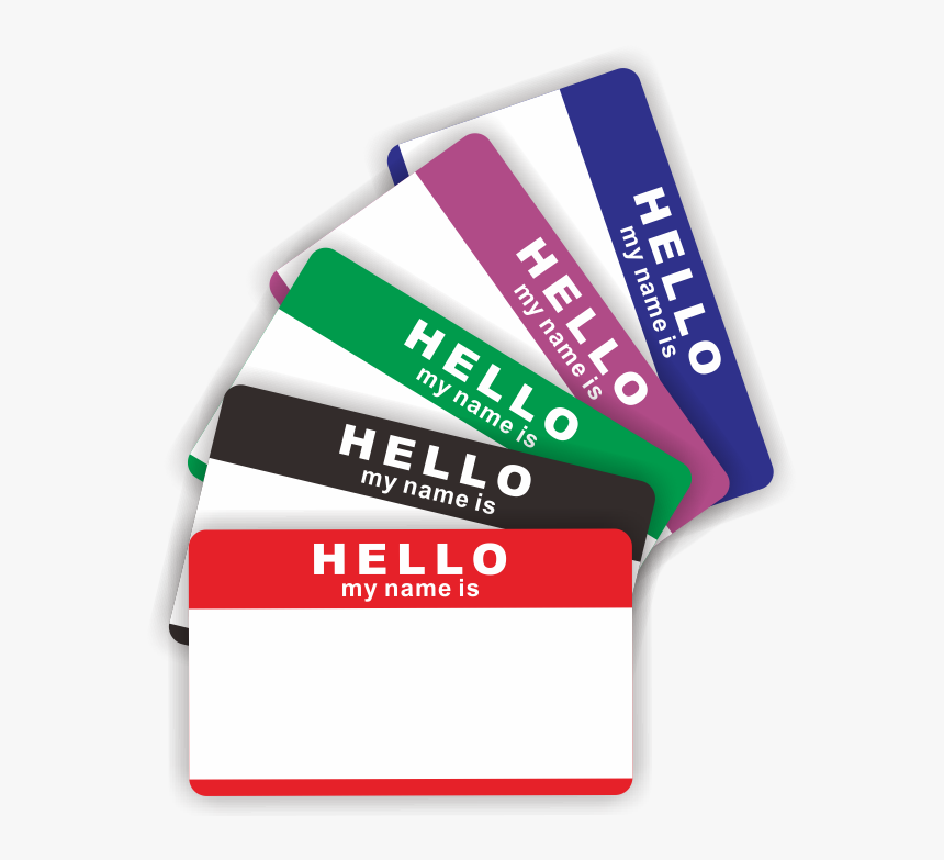 Hello My Name, HD Png Download , Transparent Png Image - PNGitem