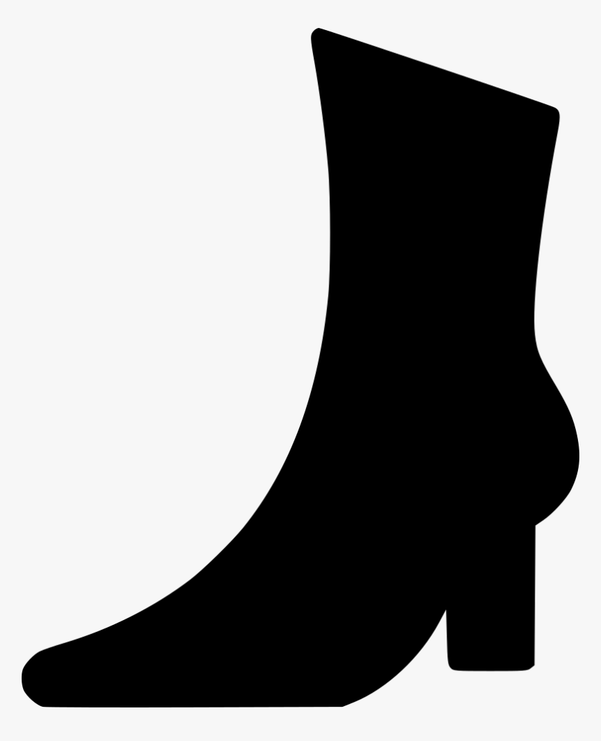Footware Dressing Fashion Women Boots - Woman Boot Icon Png ...
