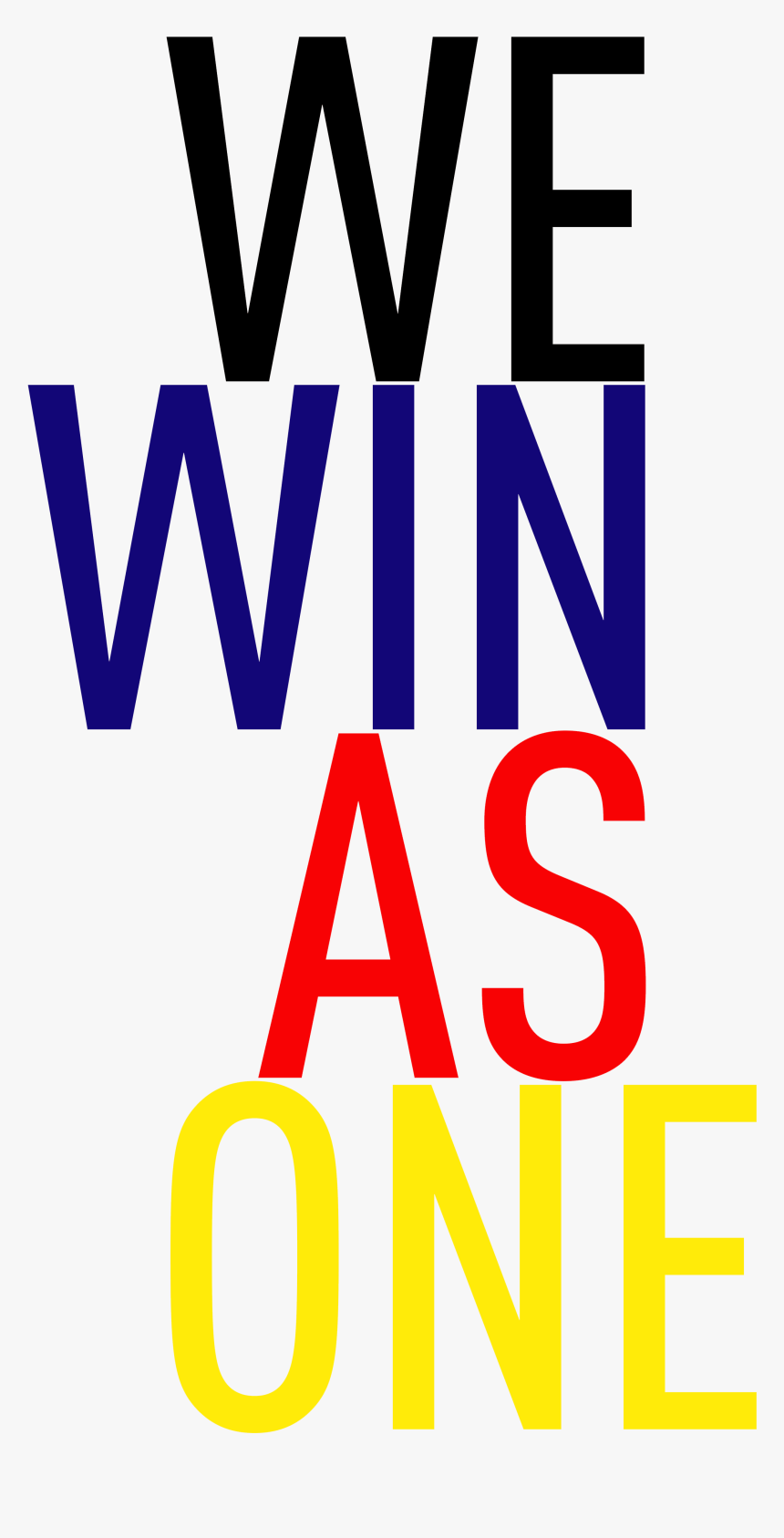 We Win As One 2019 Sea Games Motto - Graphic Design, HD Png Download ...