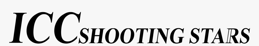 Icc Shooting Stars Logo Png Transparent - Smoking Sign, Png Download ...