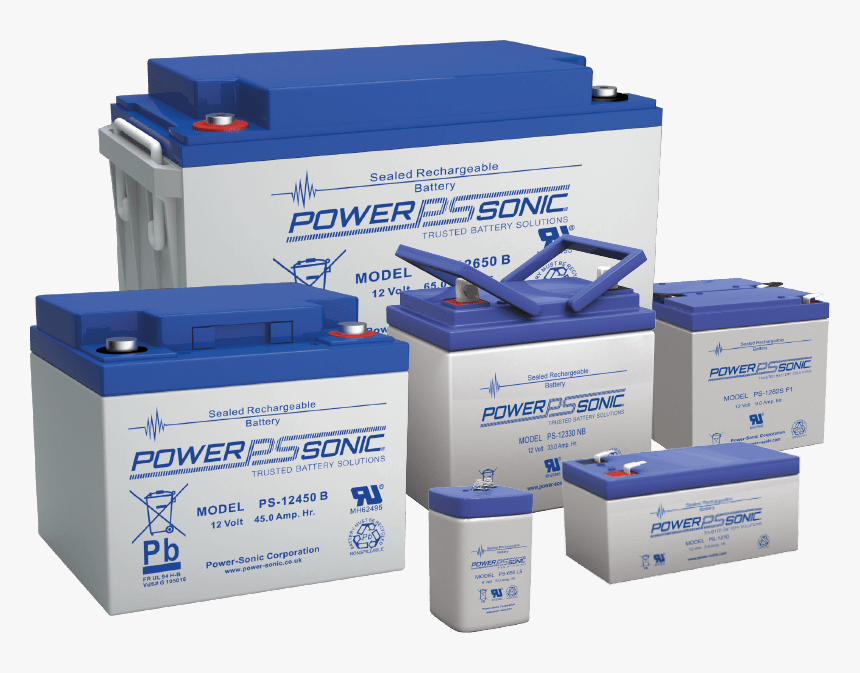 Power Sonic Batteries, HD Png Download , Transparent Png Image - PNGitem