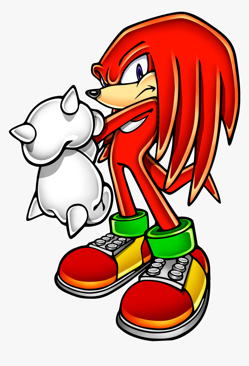 Sa2 Knuckles - Knuckles The Echidna Sa2, HD Png Download , Transparent ...