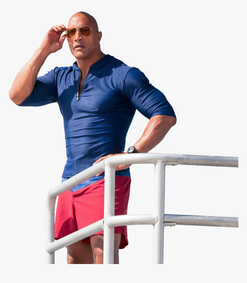 Dwayne Johnson Png - New Dwayne Johnson Baywatch, Transparent Png ...