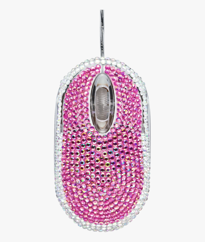 Bling-bling Mouse - Pink/silver - Datamus Jula, HD Png Download ...