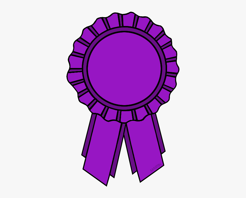 Purple Ribbon - Award Ribbon Clipart Png, Transparent Png , Transparent ...