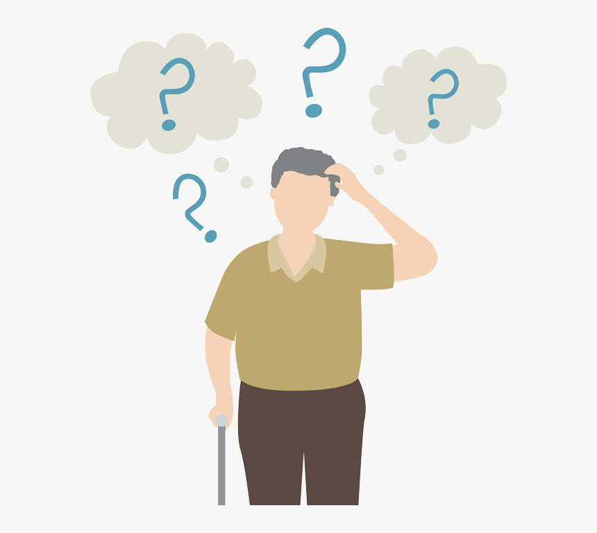 Forgetful Old Person, HD Png Download , Transparent Png Image - PNGitem