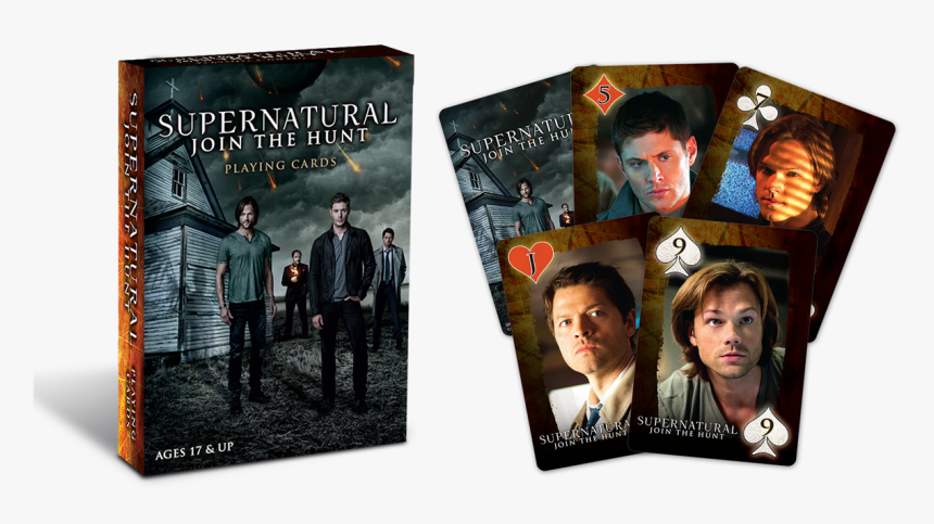 Join The Hunt Playing Cards Deck B Contents - Supernatural Playing ...