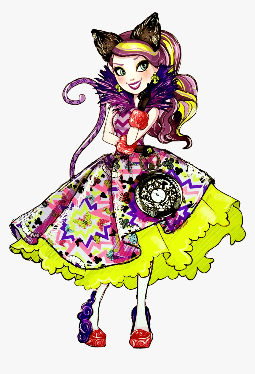 Cheshire Cat Ever After High Doll Drawing Alice S Adventures - Ever ...