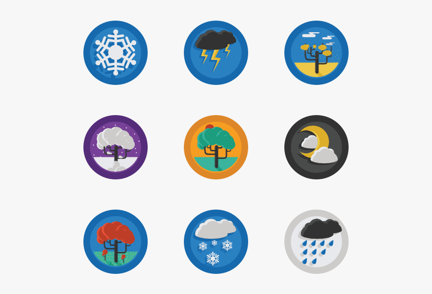 Weather Buttons - Weather Forecast Icon Png, Transparent Png ...