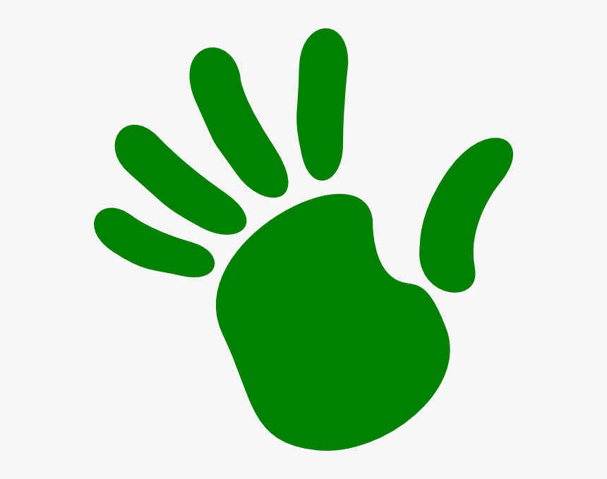 This Free Clip Arts Design Of Left Hand Print - Left Hand Clip Art, HD ...