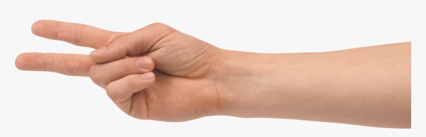 Hand Two Fingers Png, Transparent Png , Transparent Png Image - PNGitem