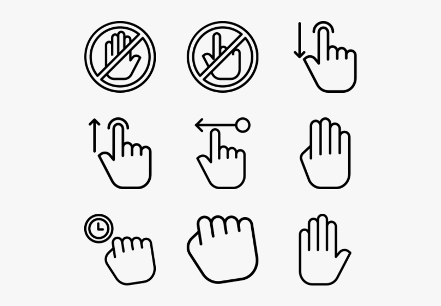 Hand Icon, HD Png Download , Transparent Png Image - PNGitem