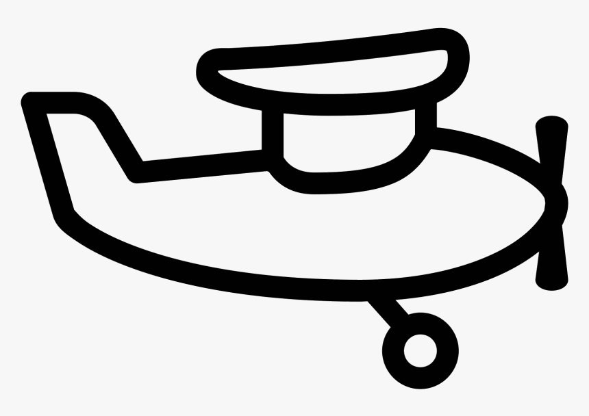 Avion À Hélices Icon - Propeller Airplane Icon, HD Png Download ...