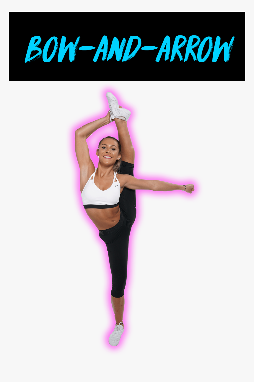 Cheer Silhouette Bow And Arrow