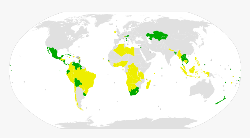 Heavily Indebted Poor Countries Map, HD Png Download , Transparent Png ...