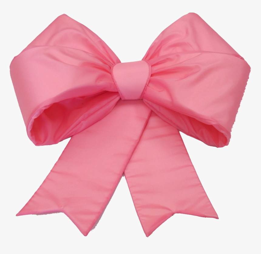 Pink Ribbon Bow Png - Satin, Transparent Png , Transparent Png Image ...