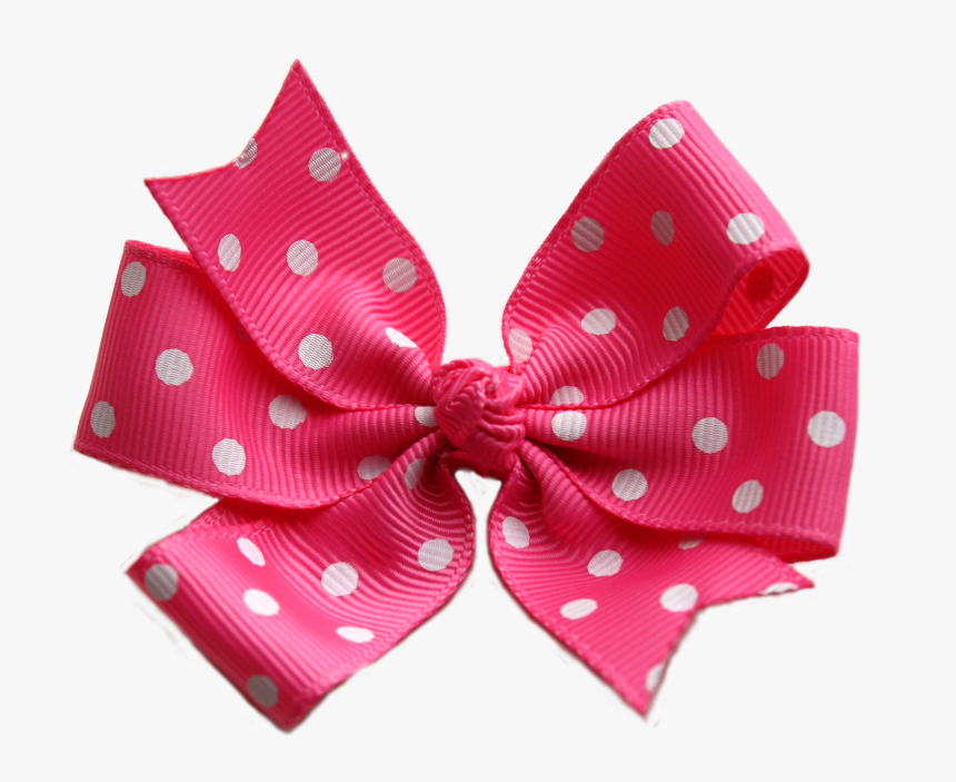 Inch Baby Pink - Polka Dots Pink Ribbon, HD Png Download , Transparent ...