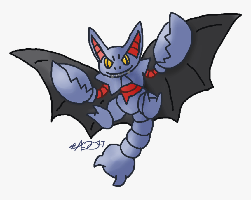 Pkmn Vampire Bat Scorpion By Rosa Pegasus - Scorpion Bat, HD Png ...