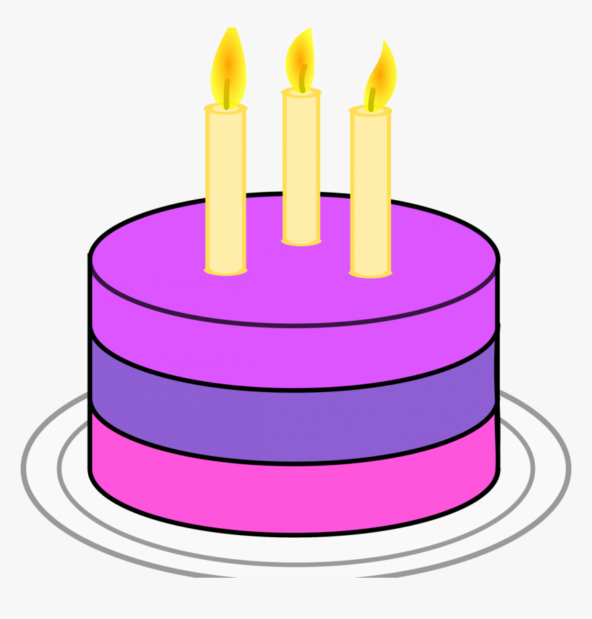 Birthday Cake Free To Use Clip Art - Simple Birthday Cake Png ...