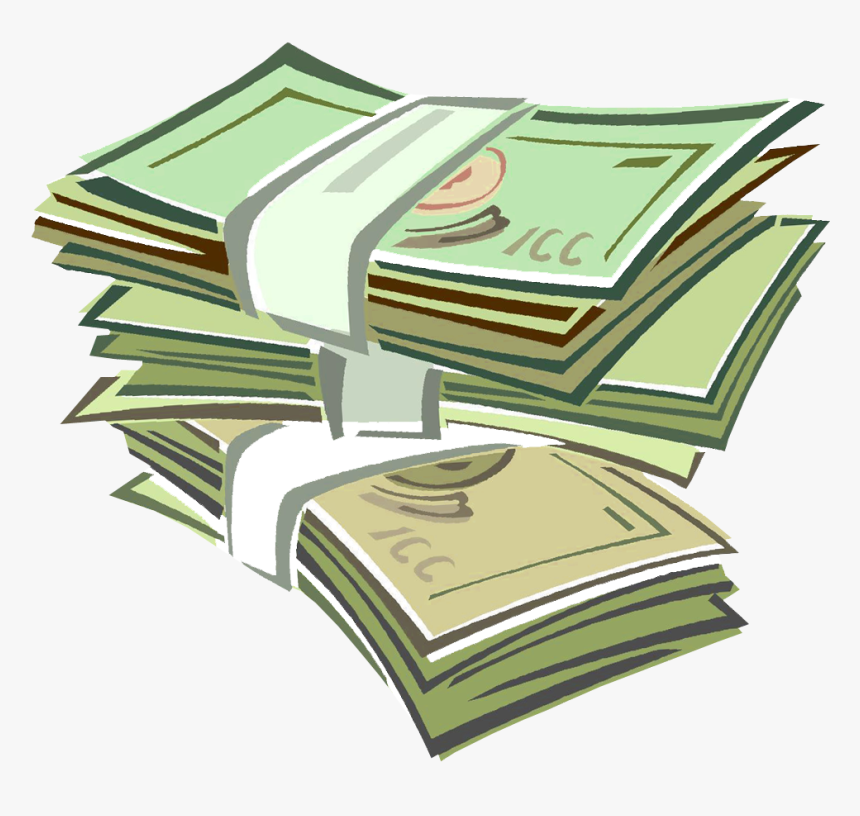 Stack Of Dollar Bills Clipart