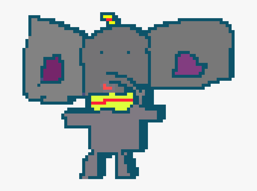Dumbo Pixel Art, HD Png Download , Transparent Png Image - PNGitem