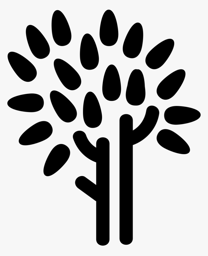 Tree Trunk And Leaves - Icon, HD Png Download , Transparent Png Image ...