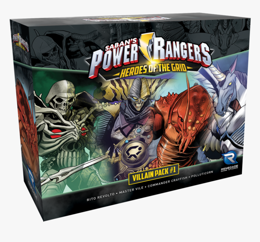 Renegade Game Studios Power Rangers Heroes, HD Png Download ...