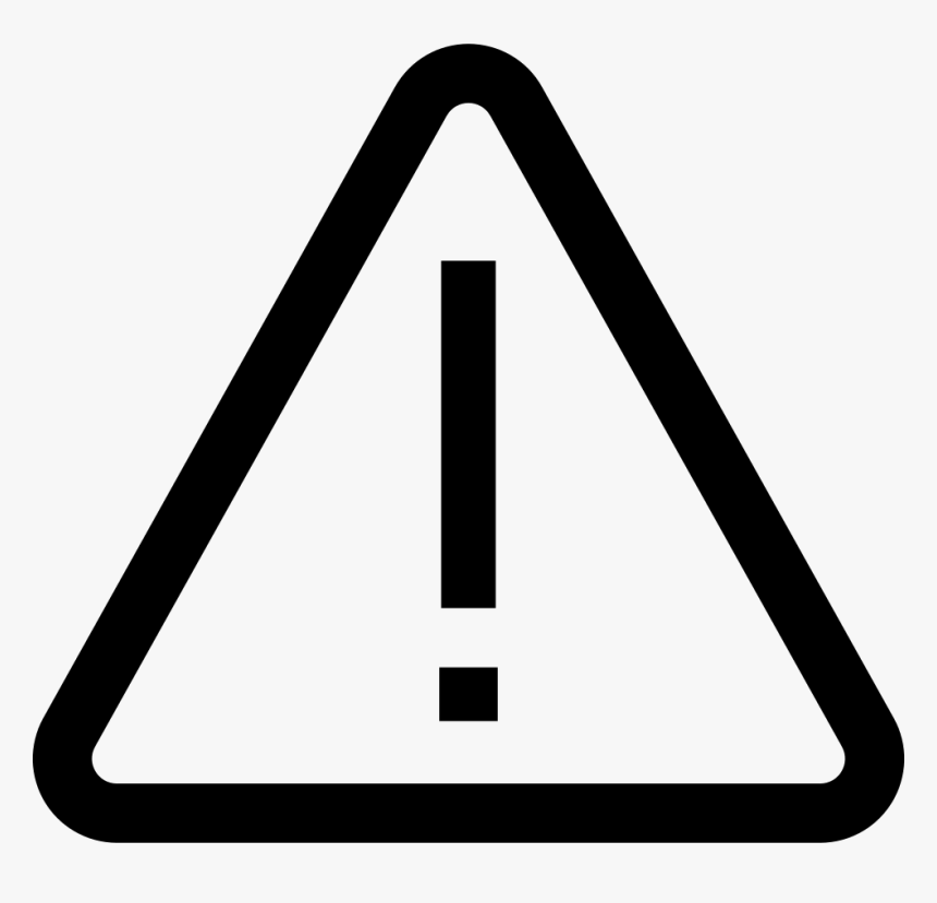 Warning Triangle - Alert Svg Icon, HD Png Download , Transparent Png ...