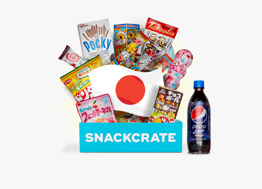 Snack Crate Japan Trial Box, HD Png Download , Transparent Png Image ...