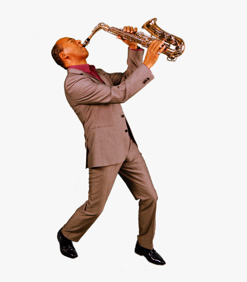 Clip Art Man Playing Saxophone - Person Playing Saxophone Png ...